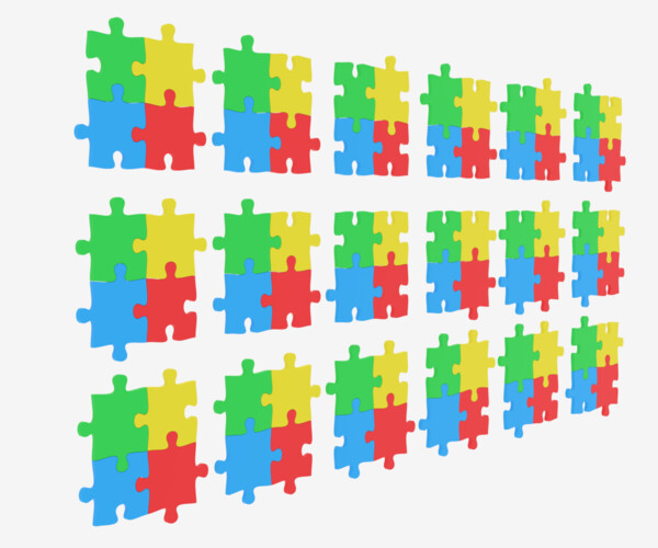 ArtStation - Jigsaw Puzzle Collection | Resources