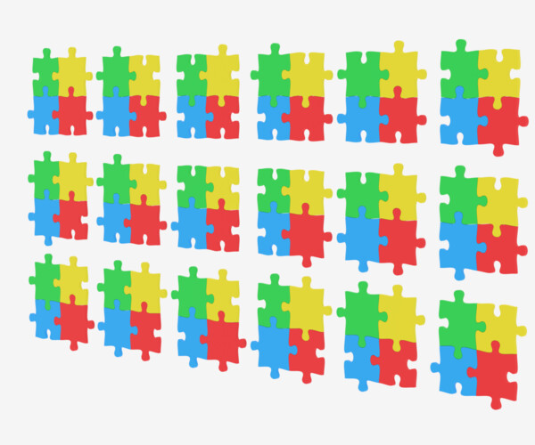 ArtStation - Jigsaw Puzzle Collection | Resources