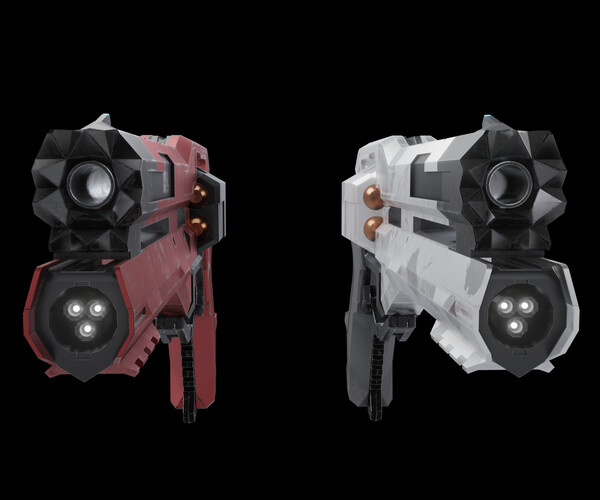 ArtStation - Deagle Weapon PBR low-poly | Game Assets