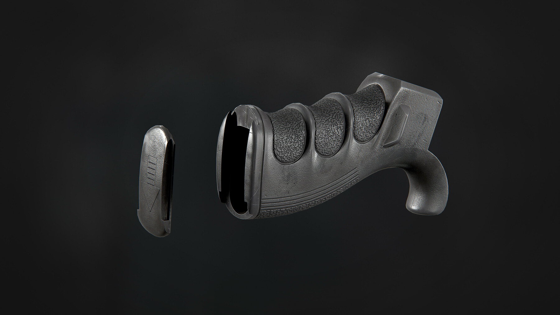ArtStation - Trinity Force DMR Grip | Game Assets
