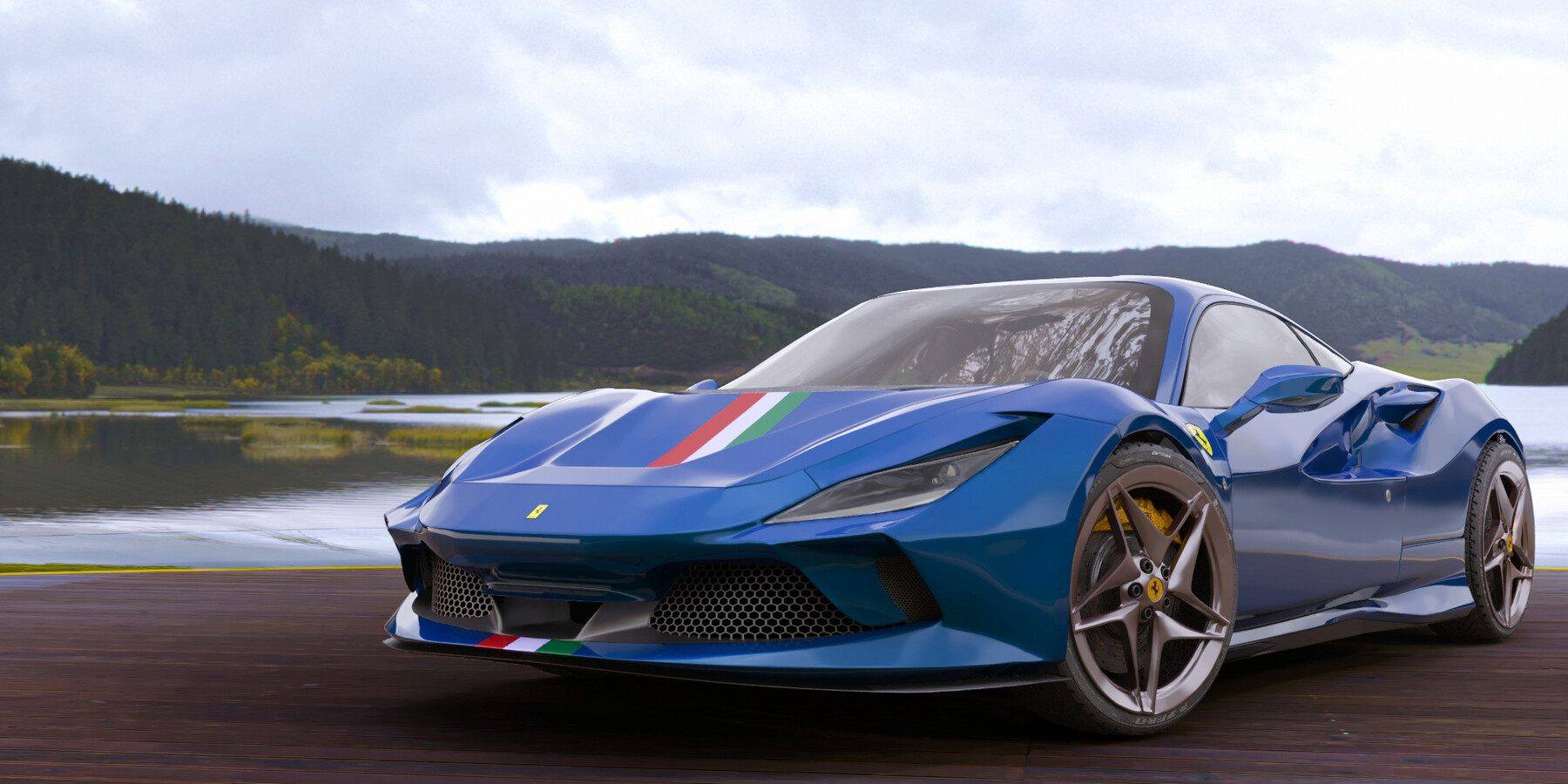 ArtStation - Ferrari F8 Tributo | Resources