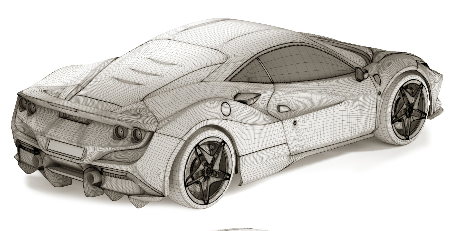 ArtStation - Ferrari F8 Tributo | Resources