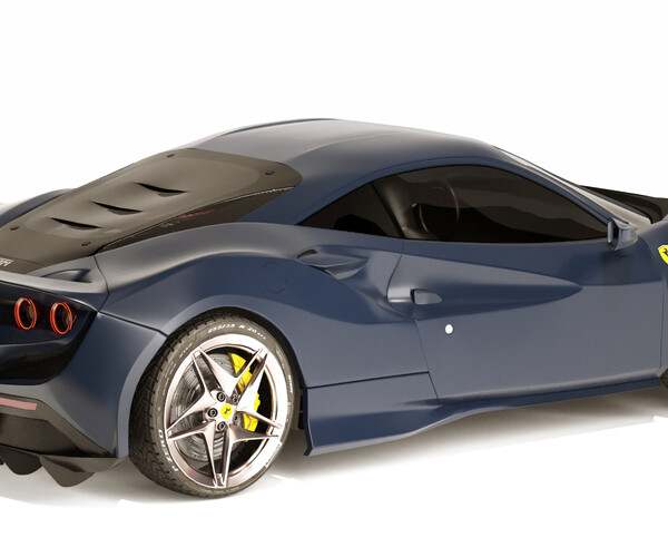 ArtStation - Ferrari F8 Tributo | Resources
