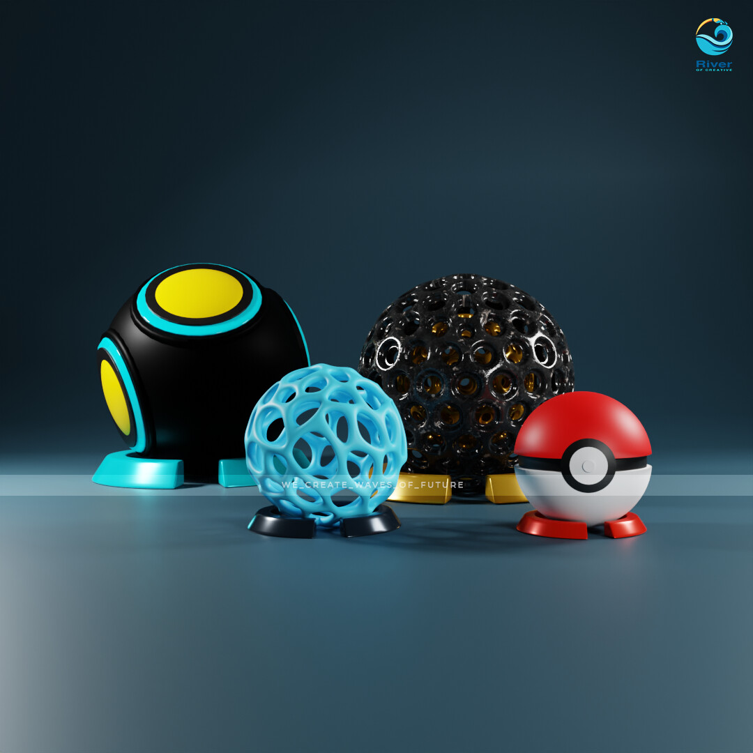 ArtStation - 3D Balls | Resources
