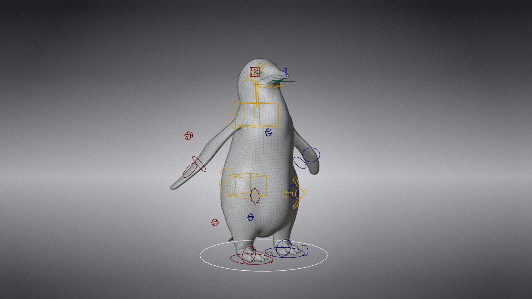 ArtStation - Baby Emperor Penguin Animated | VFX Grace | Game Assets