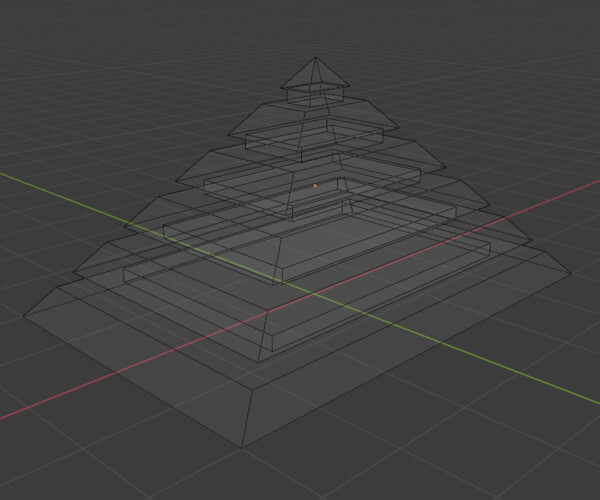 ArtStation - Rectangular Pyramidal Structure | Game Assets