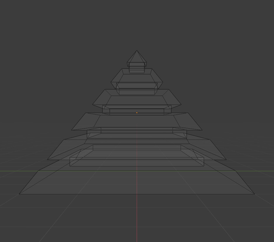 ArtStation - Rectangular Pyramidal Structure | Game Assets