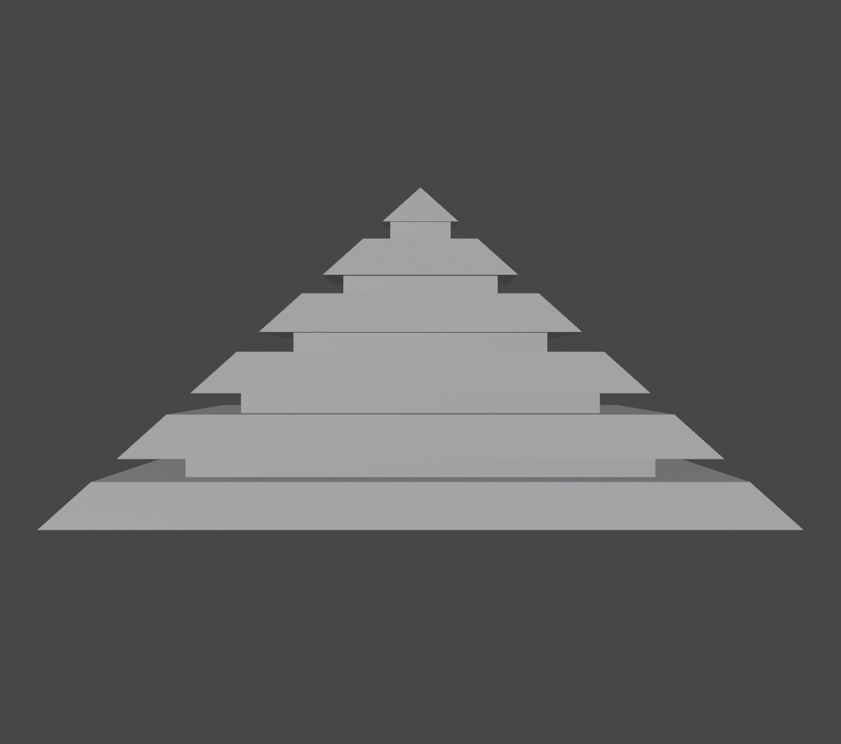 ArtStation - Rectangular Pyramidal Structure | Game Assets
