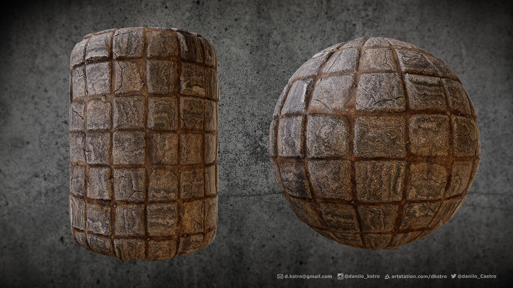 ArtStation - Stone floor - Procedural texture | Game Assets