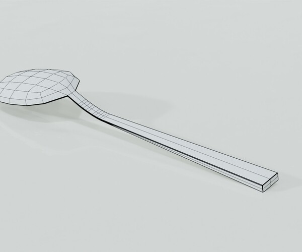 ArtStation - Spoon 3D model | Resources