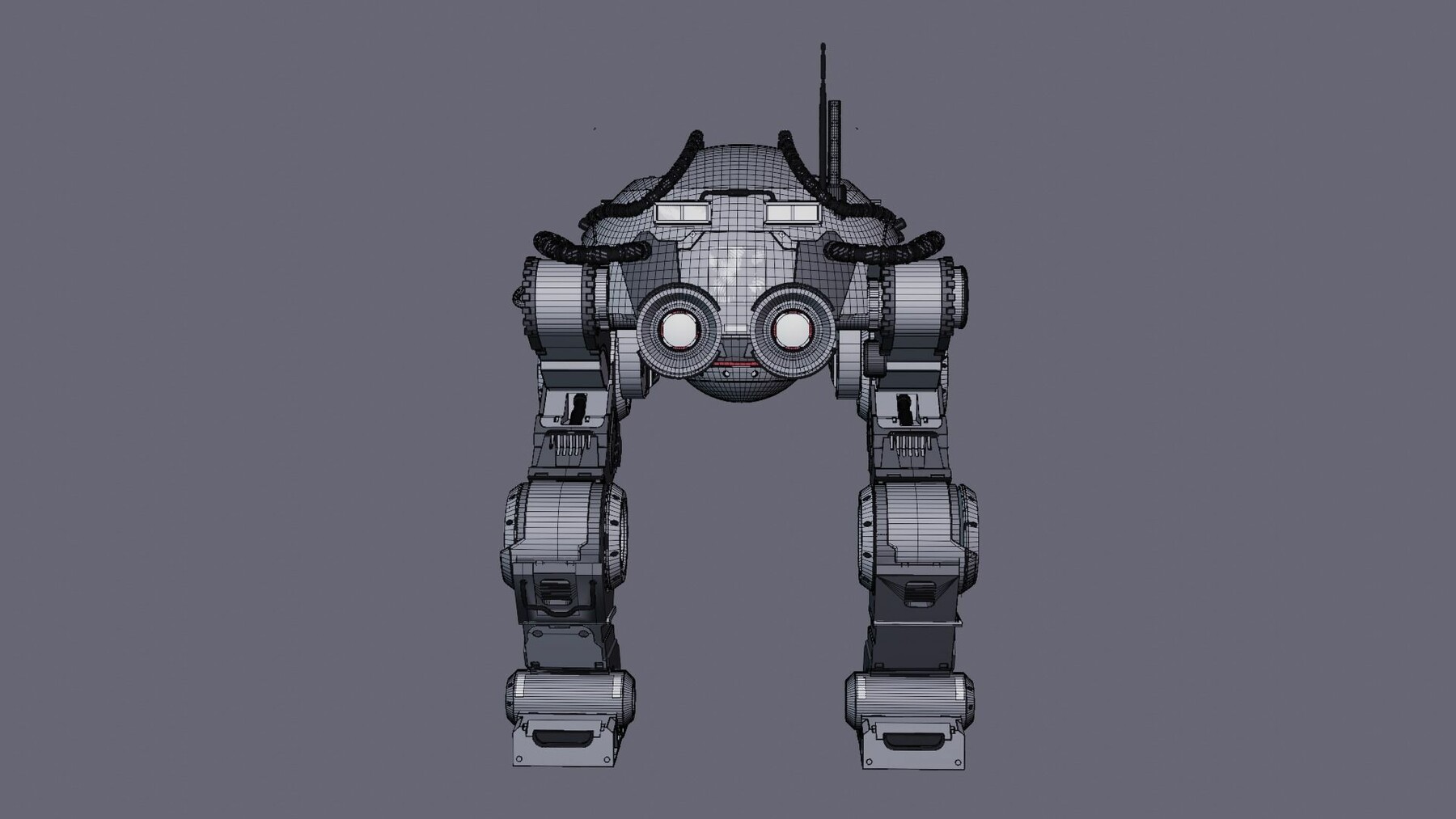 Artstation Game Ready Robot 3d Model Game Assets