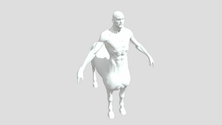 ArtStation - Centaur Male Basemesh | Resources