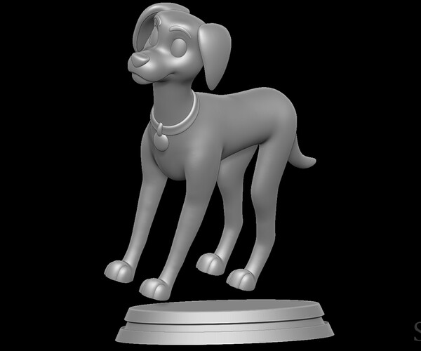 ArtStation - Pongo - 101 Dalmatians 3D print model | Resources