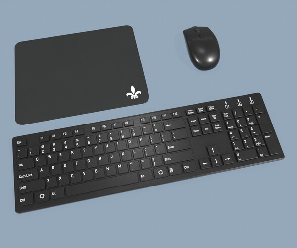 ArtStation - Computer Mouse and Keyboard | Game Assets
