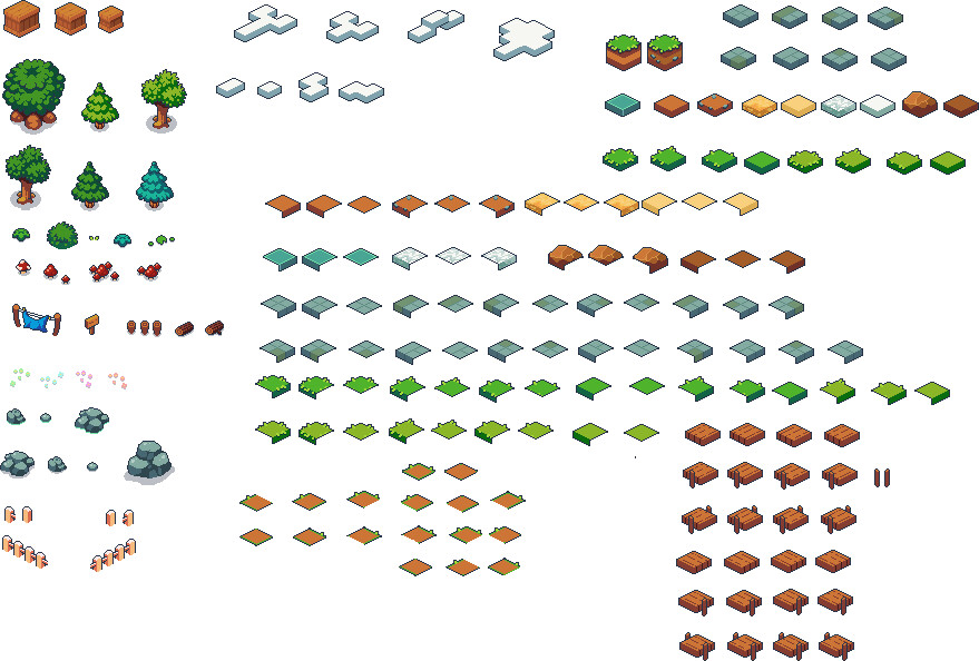 Isometric Sprites Rpg