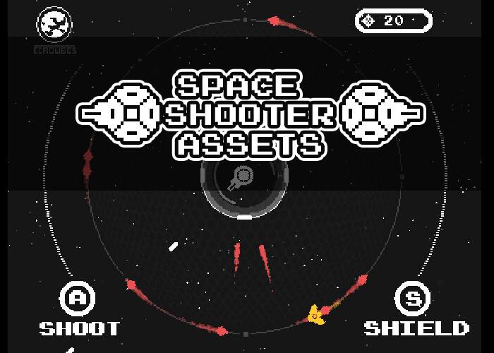 ArtStation - Space Shooter Asset Pack | Game Assets