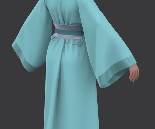 ArtStation - Ancient chinese characters HANFU suit Marvelous Designer project character clothing ...