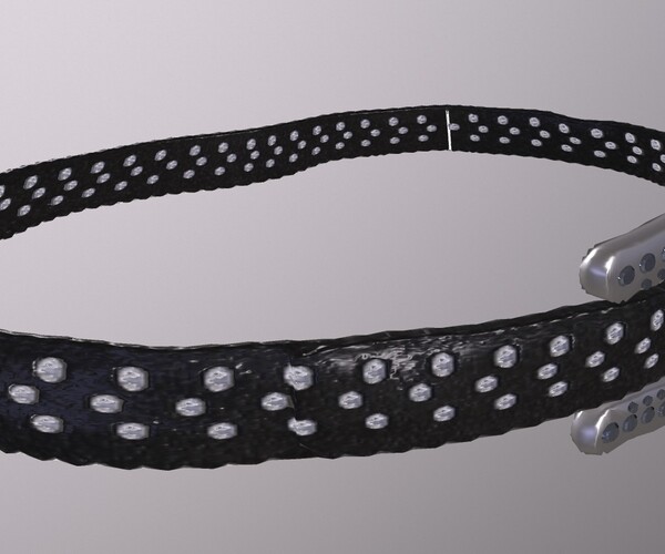 ArtStation - DIAMOND BELT TRAP BELT low-poly PBR | Game Assets