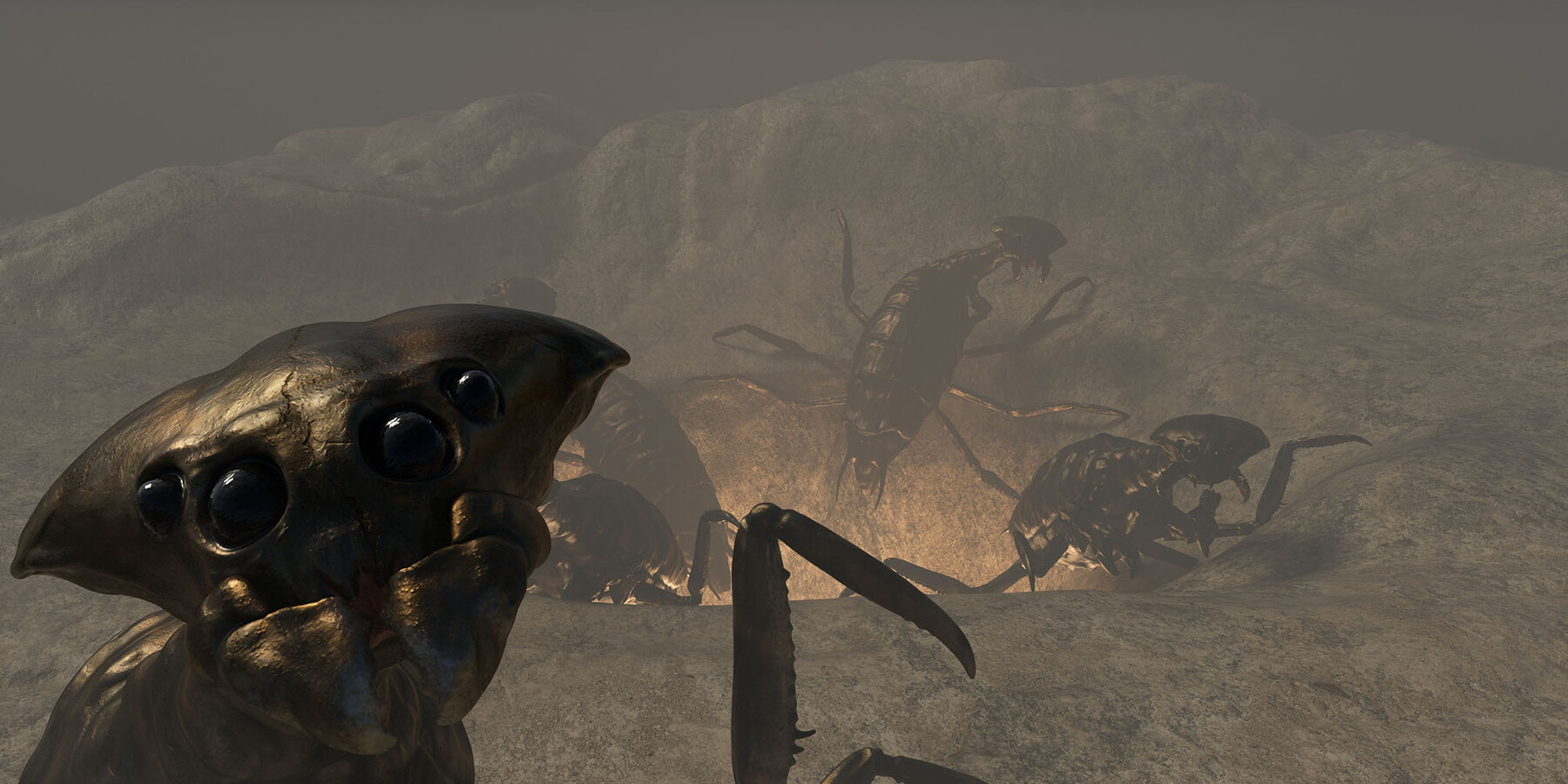 ArtStation - Skithid Insectoid Creature | Game Assets