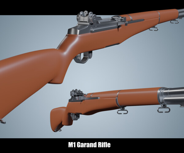 ArtStation - M1 RIFLE High Poly Prop | Resources