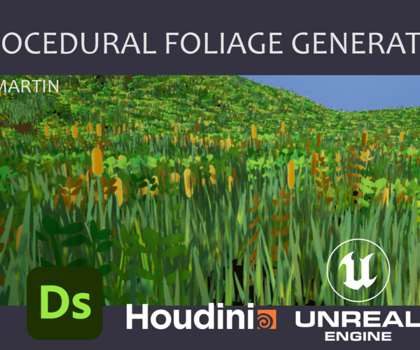ArtStation - Procedural Foliage Generator | Tutorials