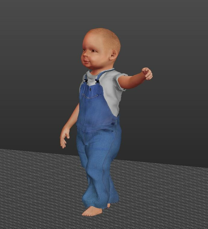 ArtStation - Nene (Kid) STL 3D FBX OBJ | Resources