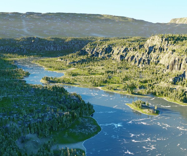 ArtStation - Big river | Game Assets