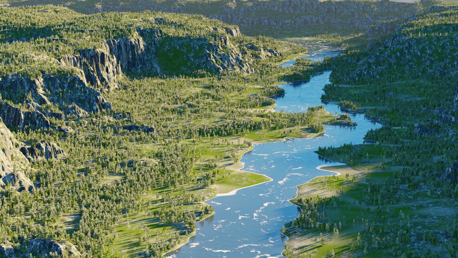 ArtStation - Big river | Game Assets