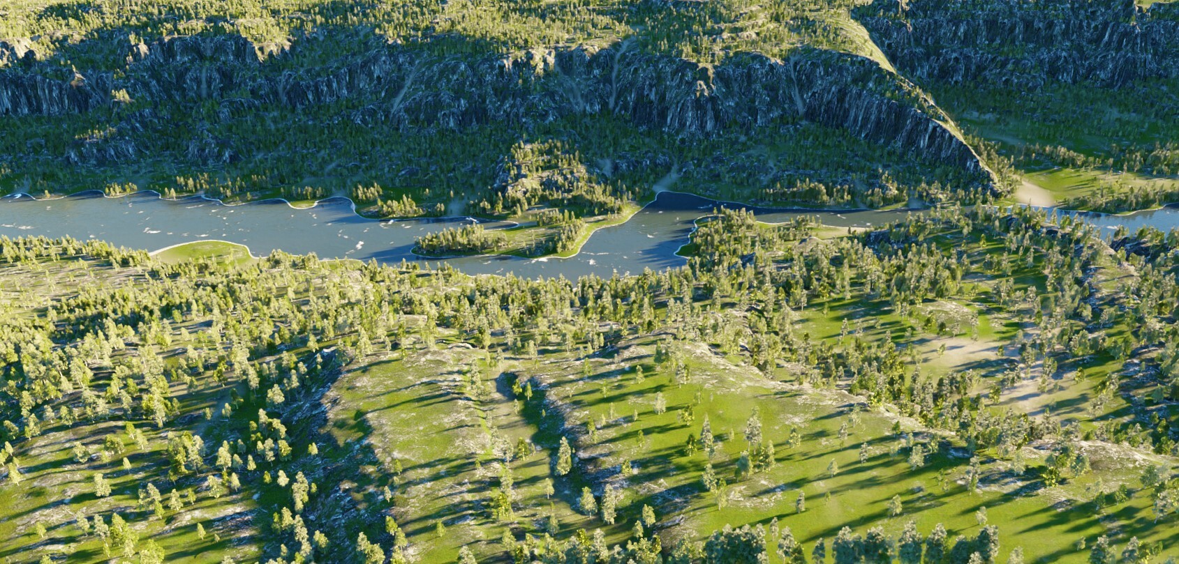 ArtStation - Big river | Game Assets