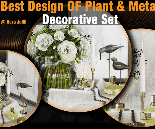 ArtStation - Rose_Decorative_set_04 | Resources
