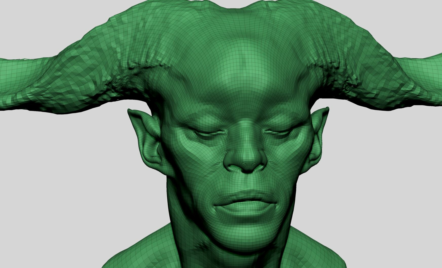 ArtStation - Fantasy Creature Head 08 | Resources