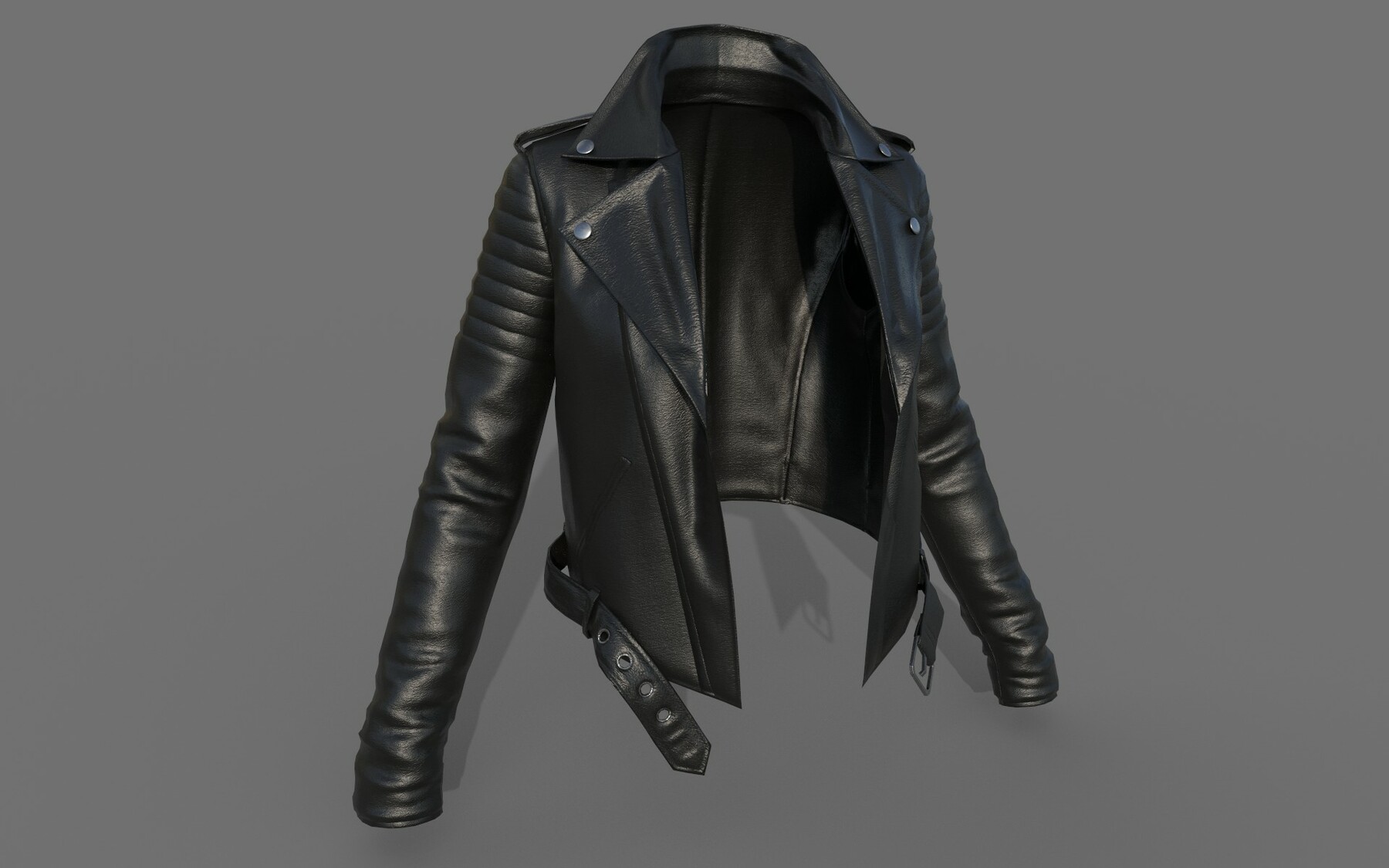 ArtStation - Leather Jacket - Game asset | Game Assets