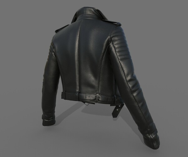 ArtStation - Leather Jacket - Game asset | Game Assets