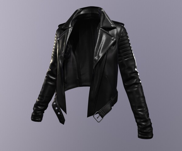 ArtStation - Leather Jacket - Game asset | Game Assets