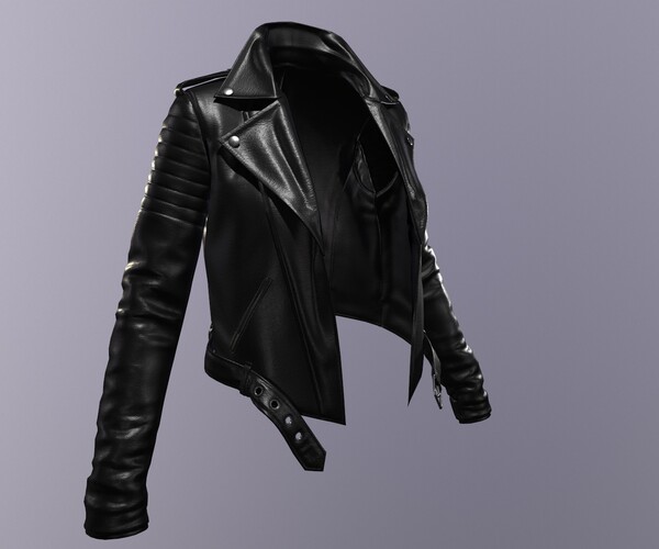ArtStation - Leather Jacket - Game asset | Game Assets