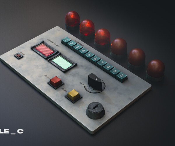 ArtStation - Modular Dashboard, Interface and Panels | Game Assets