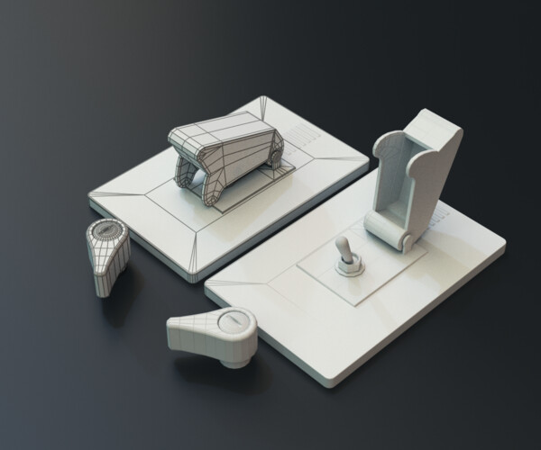 ArtStation - Modular Dashboard, Interface and Panels | Game Assets