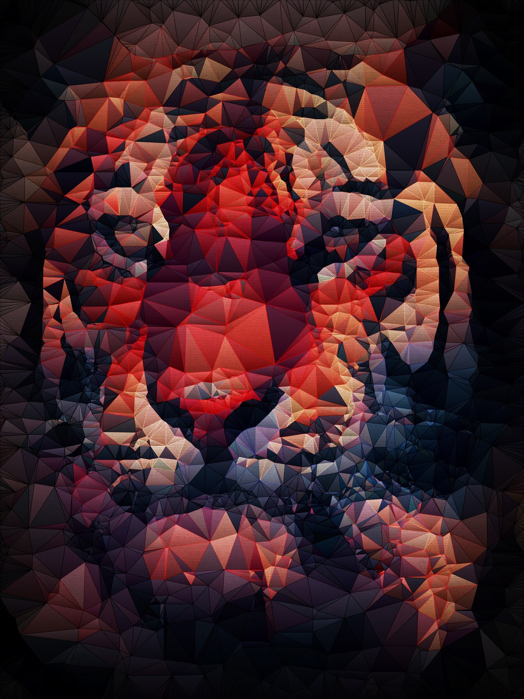 ArtStation - Tiger Low Poly Art | Artworks