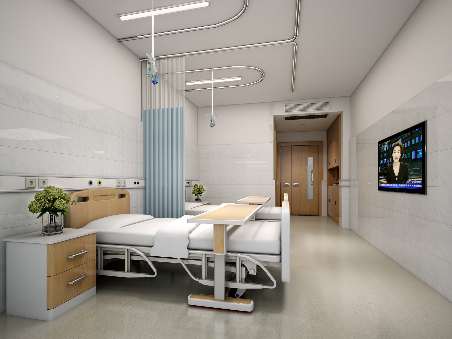 Modern Hospital Ward Design