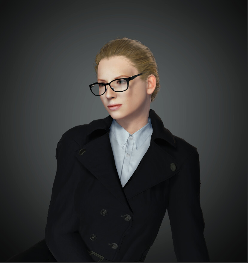 ArtStation - Detective Female 3d | Game Assets