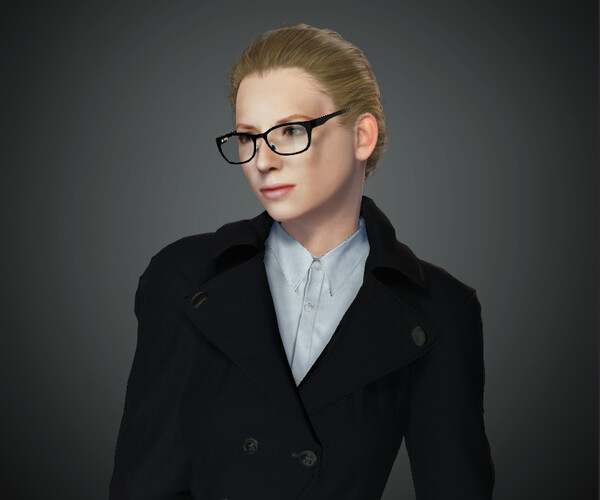 ArtStation - Detective Female 3d | Game Assets