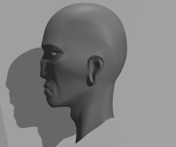ArtStation - Stylized Male Head 01 | Resources