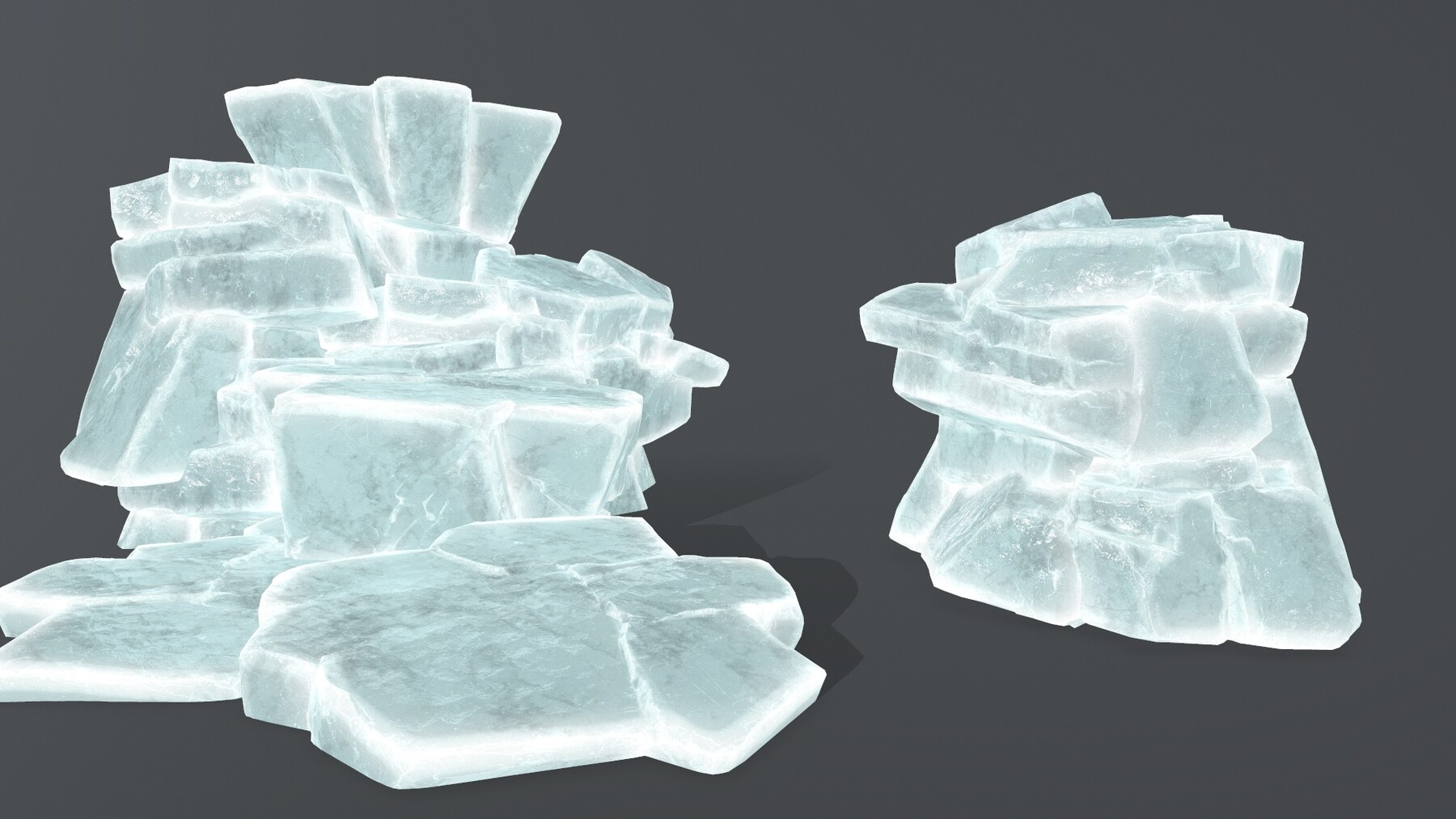 ArtStation - ice set | Game Assets