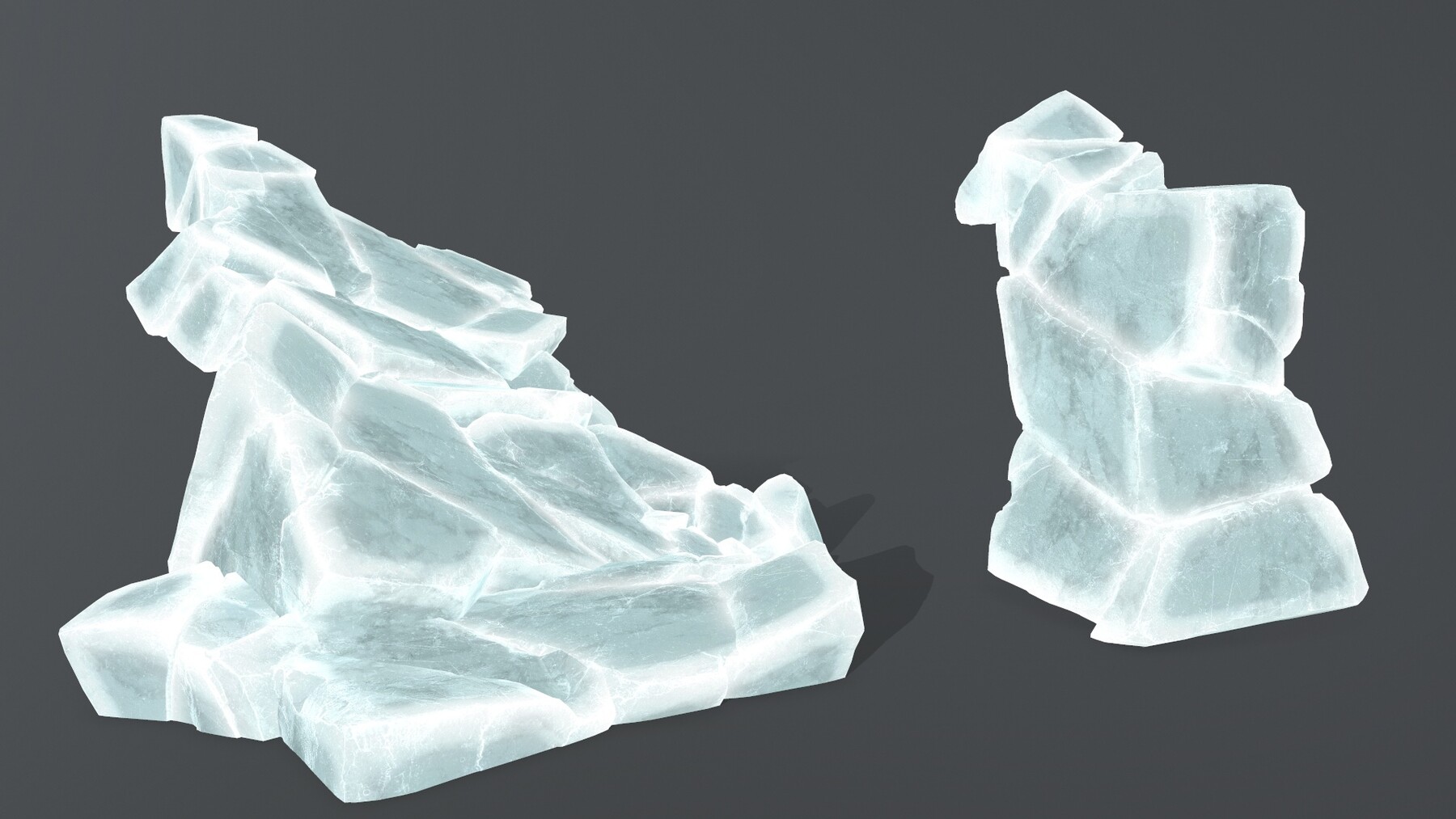 ArtStation - ice set | Game Assets