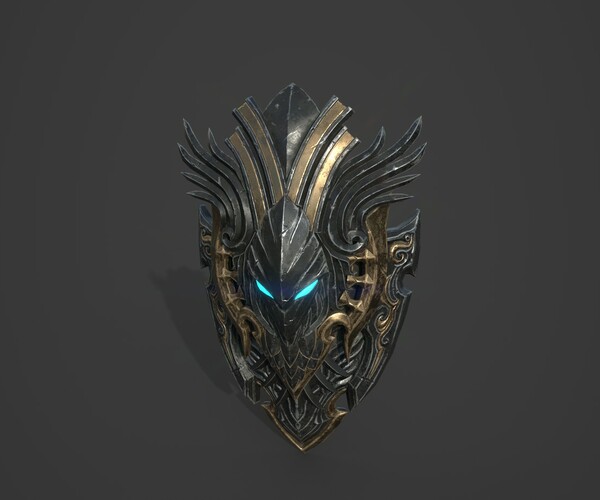 ArtStation - Shield Models 01 and 02 | Game Assets