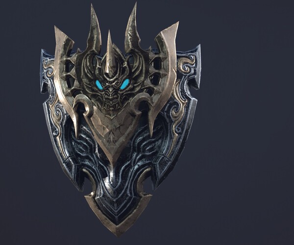 ArtStation - Shield Models 01 and 02 | Game Assets