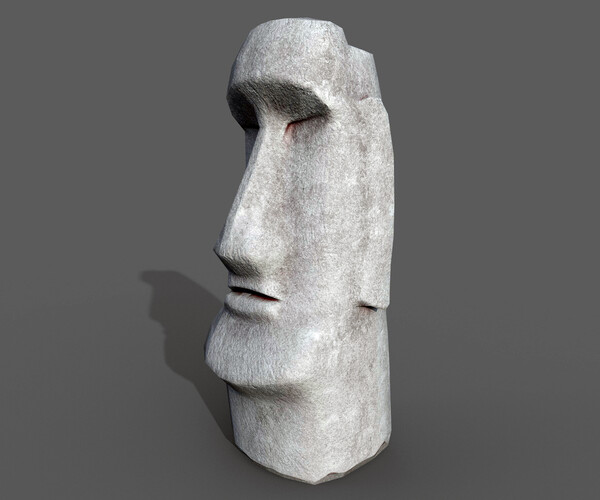 ArtStation - Moai Stone Idol | Resources