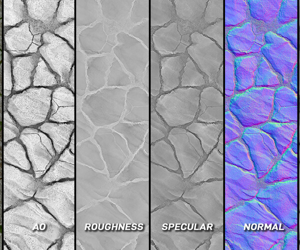 ArtStation - Rock Wall - Procedural Texture | Resources