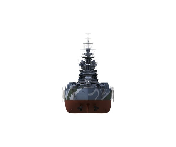 ArtStation - HMS Rodney - back view | Artworks