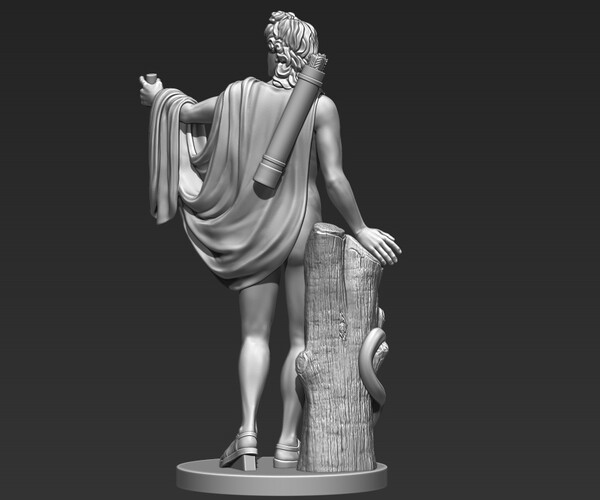 ArtStation - Apollo Greek Statue 3D Print model | Resources